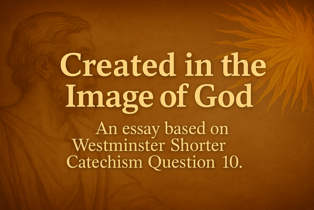 What Does It Mean to Be Created in the Image of God?